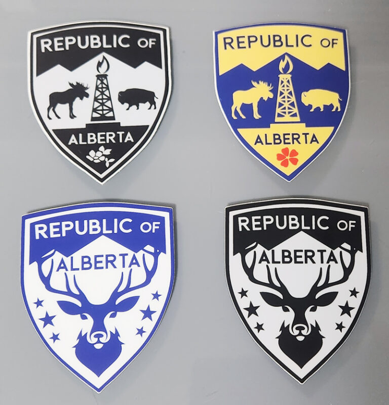 Mix Decal 4-Pack - Republic of Alberta dot Shop